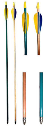 Custom feather arrows for Traditional Archery bow sports | Carbon ...